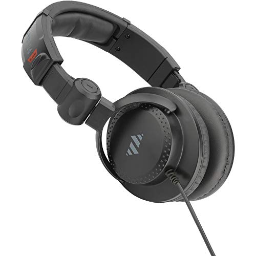 Reloop MIXON 8 Pro DJ Controller for Serato DJ and Algoriddim djay Software Bundle with Gator GMC-2222 Mixer Dust Cover, Polsen Studio Headphones, and 2x XLR-XLR Cable