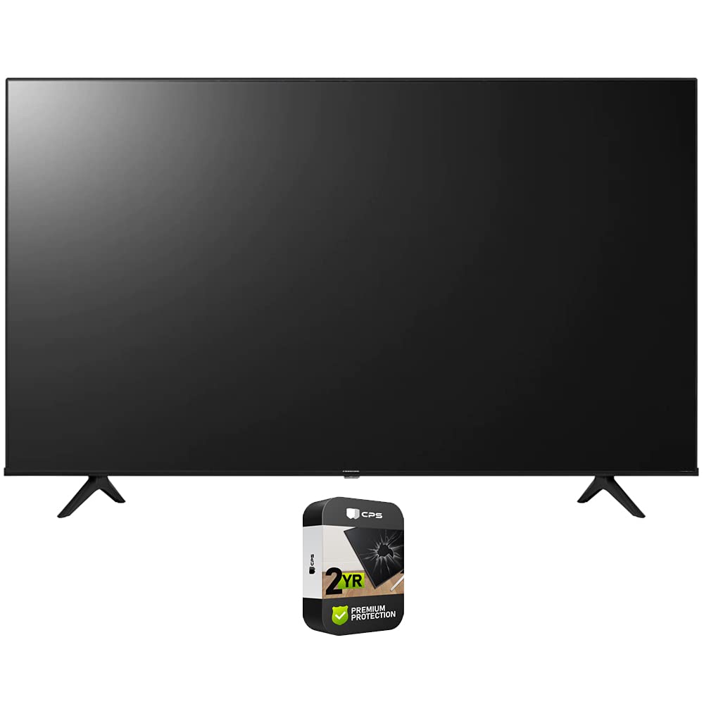 Hisense 75A6G 75 Inch A6G Series 4K UHD Smart Android TV with Dolby Vision HDR Bundle with Premium 2 YR CPS Enhanced Protection Pack