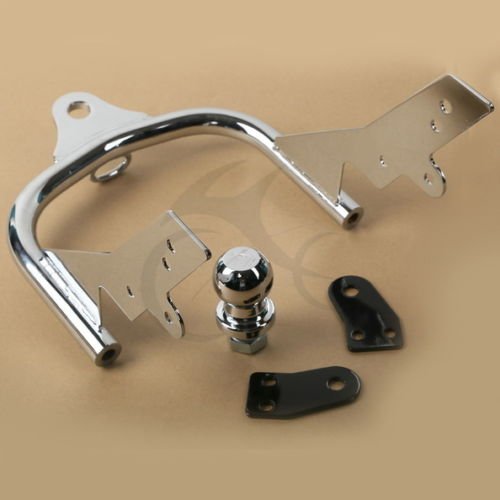 TCT-MT Trailer Hitch Fit for Harley 1995-2006 FLHTCUI Electra Glide Ultra Classic; Road King FLHR 1994-2008 Chrome 2007 2005