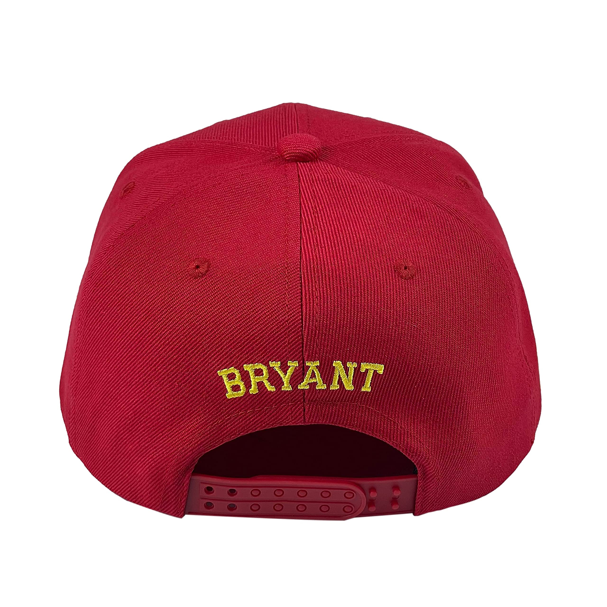 giftwell All American Snapback Hat Embroidered 8 Bryant Adjustable Dad Baseball Cap, Red, 7-7 58