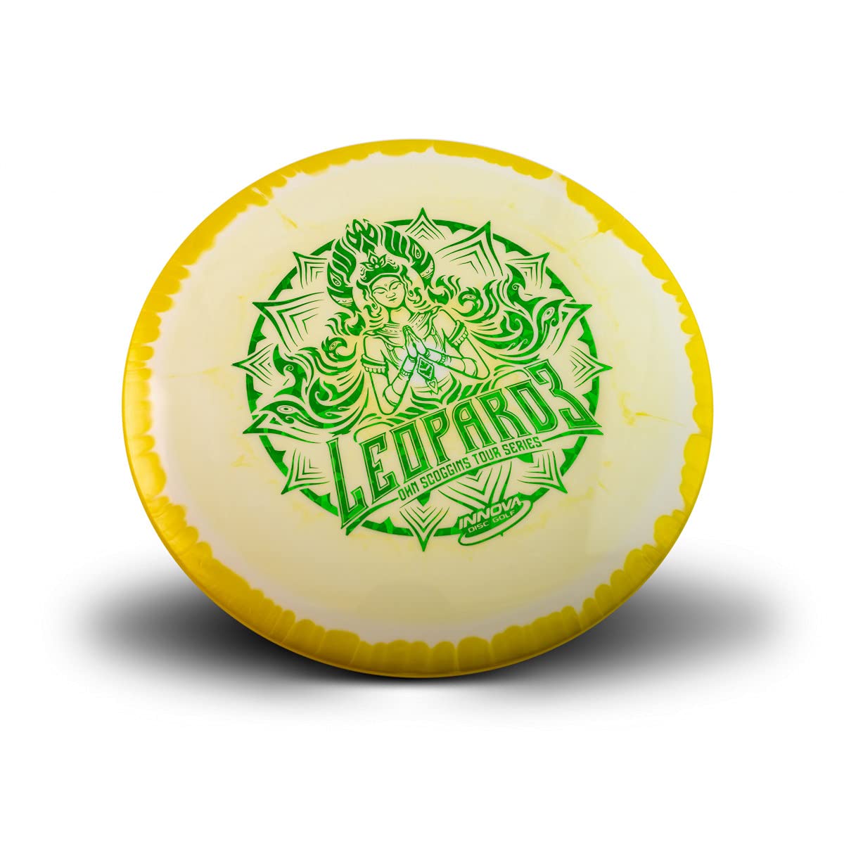 Innova Discs Innova Limited Edition 2021 Tour Series OHN Scoggins Halo Star Leopard3 Fairway Driver Golf Disc [Colors May Vary] - 173-175g
