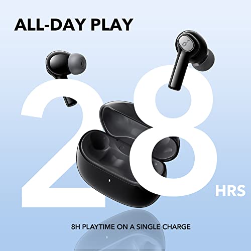 Soundcore by Anker Life P2i True Wireless Earbuds, AI-Enhanced Calls, 10mm Drivers, 2 EQ Modes, 28H Playtime with Fast Charging, Bluetooth 5.2, Easy-Pairing, Lightweight and Secure Fit (Renewed)