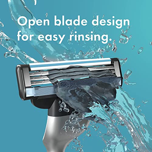 Gillette Mach3 3D Men's Razor Handle + 4 Blade Refills