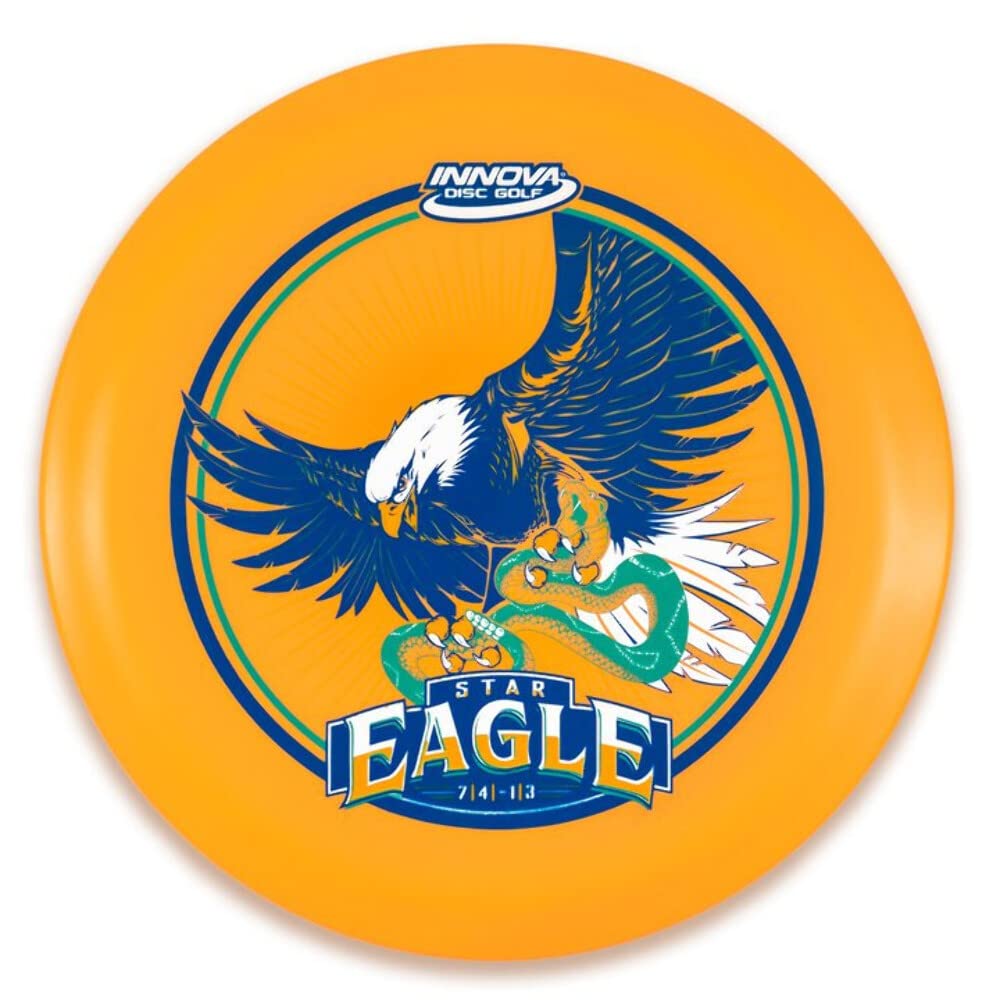 Innova Eagle (Star) INNfuse Design Fairway Driver Golf Disc, Pick Weight/Color [Stamp & Exact Color May Vary] Purple 160-166 Grams