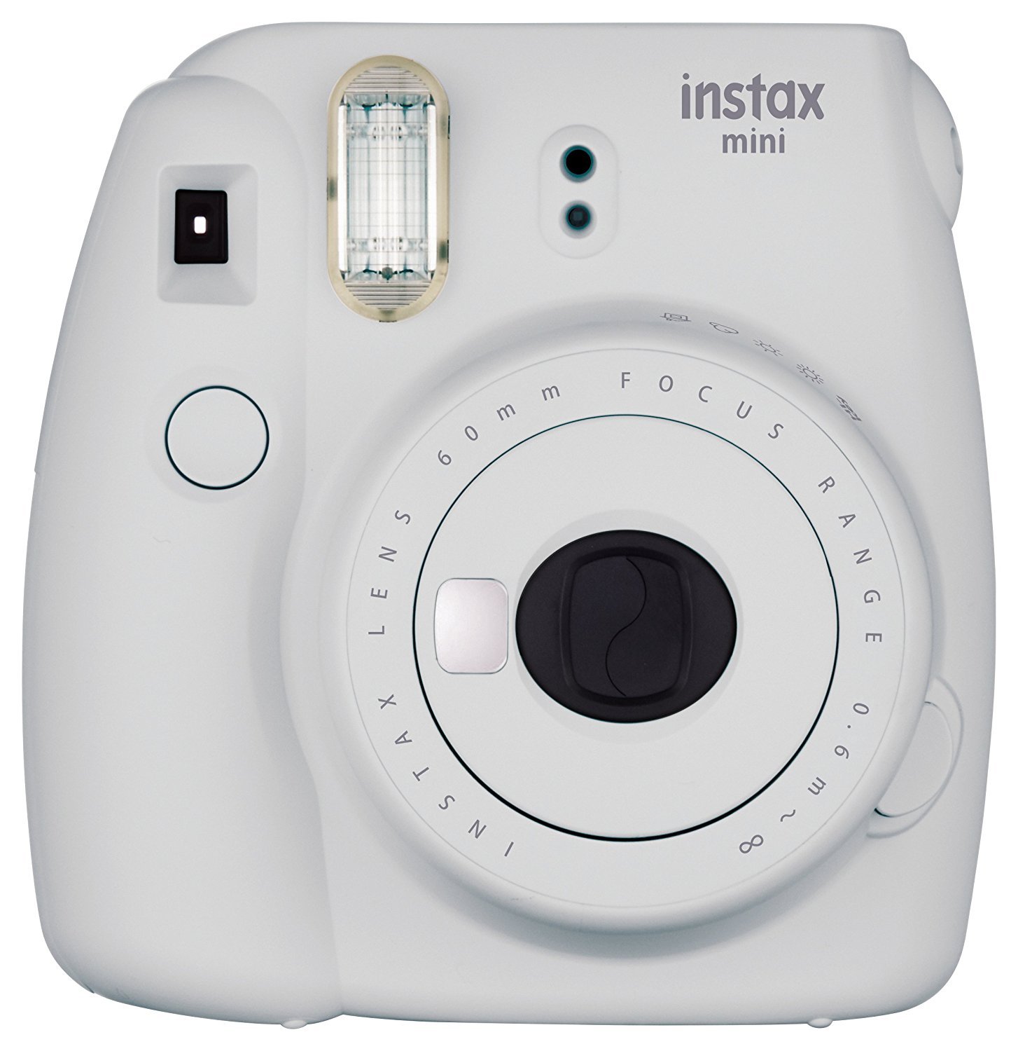Fujifilm Instax Mini 9 Instant Film Camera with Fujifilm Instax Mini Instant Film Twin Pack (20 Sheets), Compact Bag Case, Batteries and Battery Charger (Smokey White)