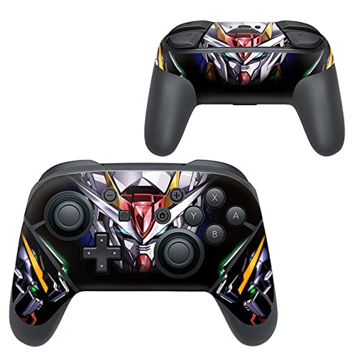 GilGames Decals for Nintendo Switch Pro Controller, Vinyl Skin Stickers Cover Protector Wrap Perfect Cutting Protective Faceplate, Air Grooves Permeable Easy to Apply and Remove