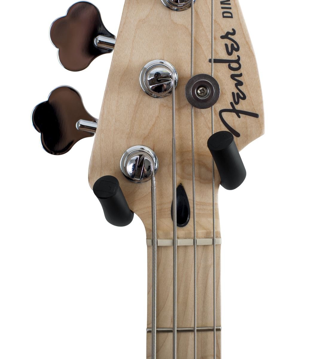 Gator Frameworks Acoustic/Electric Guitar Wall Hanger with Black Mounting Plate (GFW-GTR-HNGRBLK)