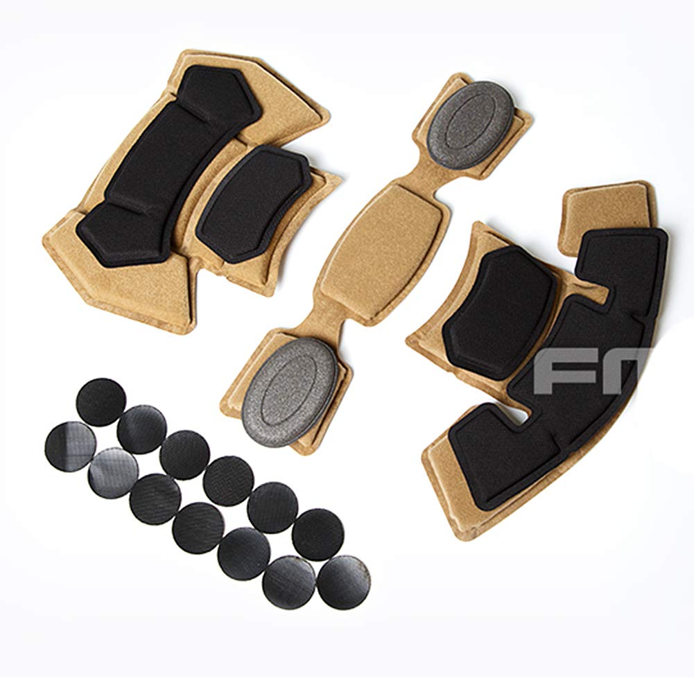 HANSTRONG GEAR Tactical Airsoft Outdoor Combat Helmet Internal Memory Foam Cushion Buffer Pad Protection Mat