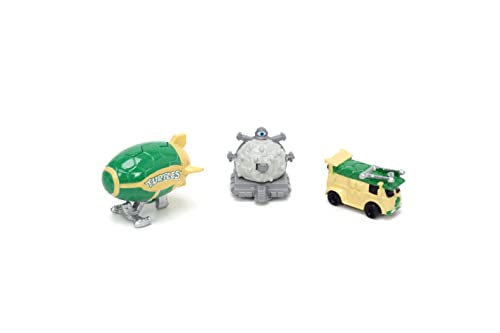 Teenage Mutant Ninja Turtles 1.65" 3-Pack Die-cast Cars, Toys for Kids and Adults