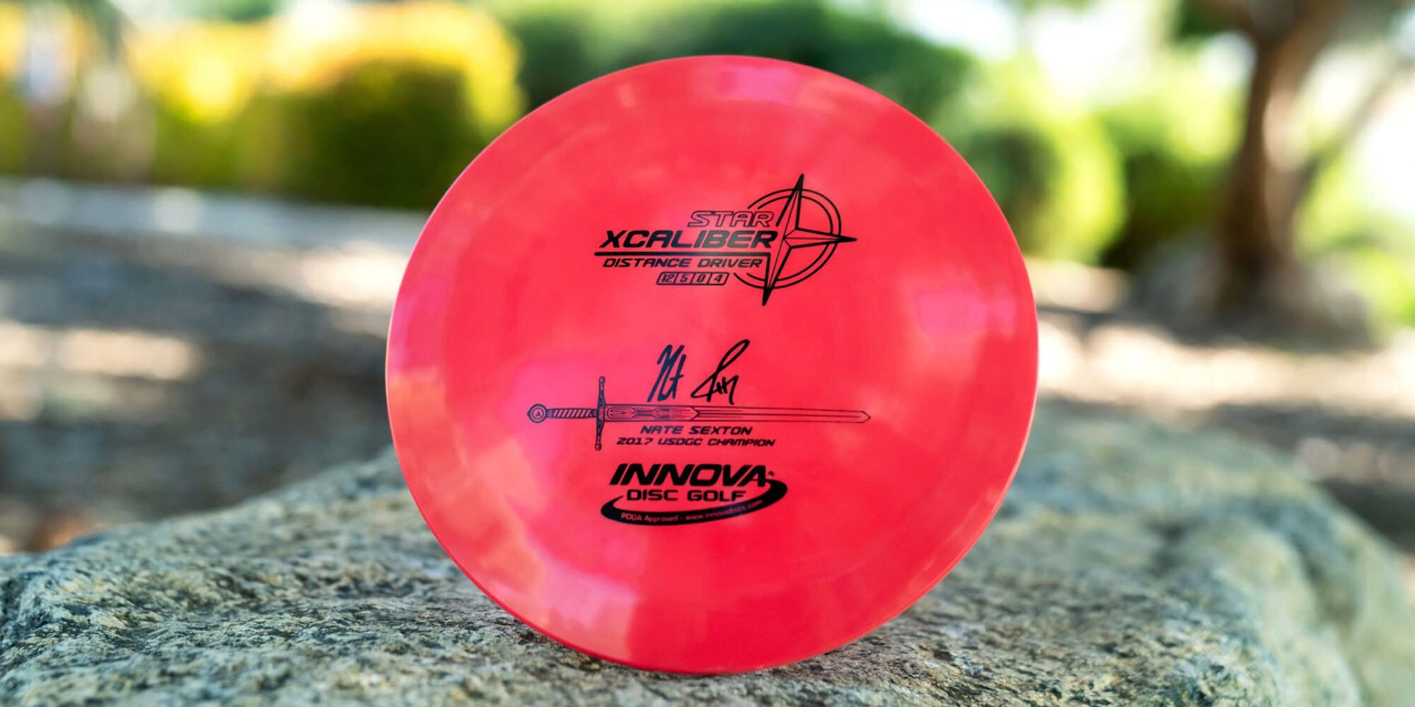 Innova Star XCaliber Nate Sexton Signature Disc Golf Distance Driver, Pick Weight/Color [Stamp & Exact Color May Vary] Green 167-169 Grams