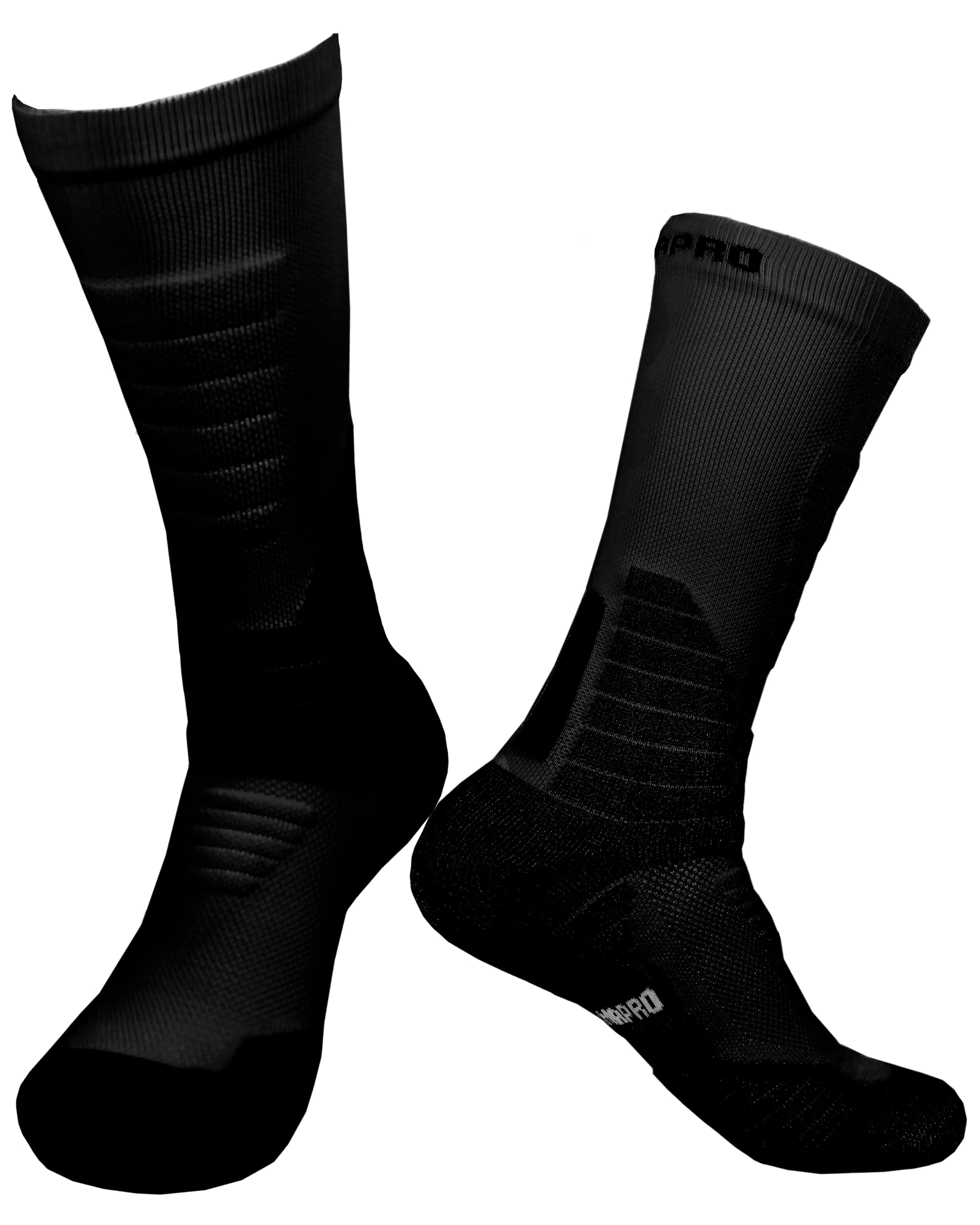 Hiking Work Boot Socks for Men & Women w/Anti-Stress Moisture Wicking Germanium & Coolmax All Season 2 pairs XXL