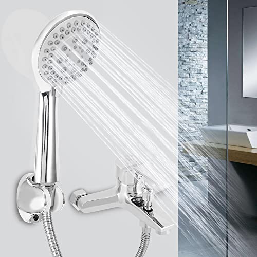 G1/2in Multifunctional Adjustable Handheld Shower Head Set Showering Kit for Home Bathroom Use