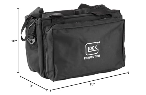 Glock Perfection AP60219 4-Pistol Nylon Range Bag,Black