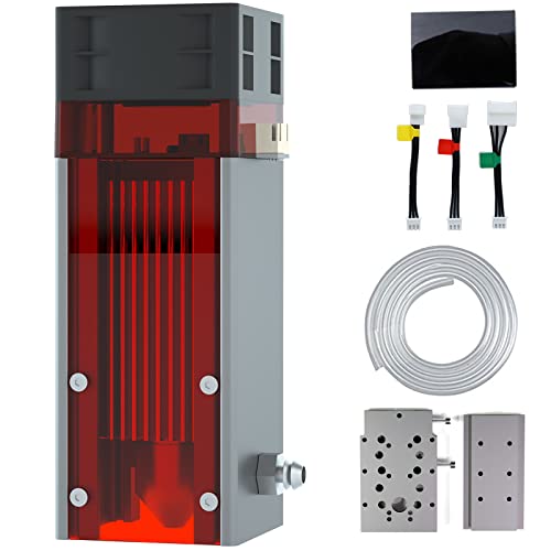 ZBAITU C40 40W Laser Module Kit, 5W Optical Diode Laser Module for Laser Engraver Cutter, 5W Laser Head for DIY Metal Wood Leather Acrylic Glass, Compatible Most Laser Engraving Cutting Machine, 12V