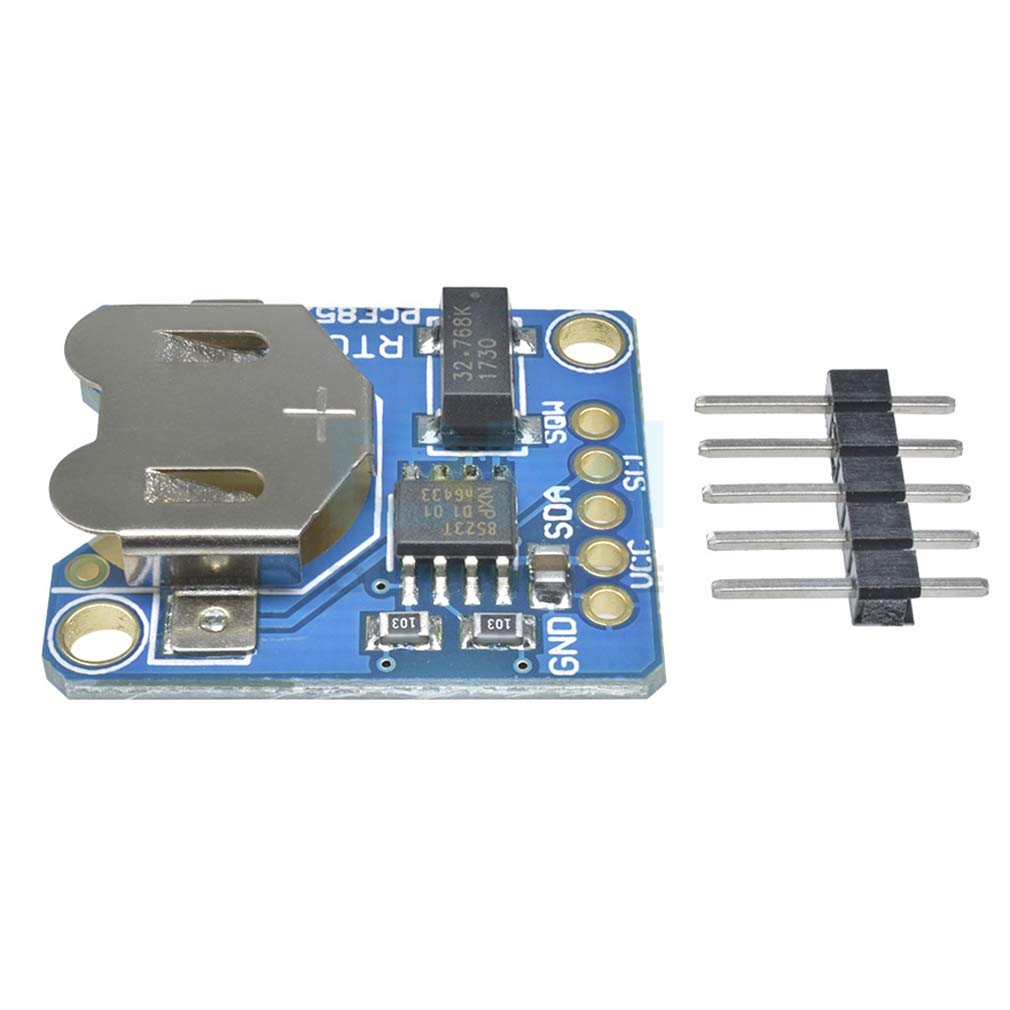 HiLetgo PCF8523 Real Time Clock RTC Breakout Module PCF8523 Real Time Clock Assembled Breakout Board 3.3V 5V Time Clock for Arduino
