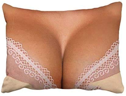 Taysta Decorative Throw Pillow Cases Covers Boob Big Boobs 20x26 Decor Pillow Cove Case Pillowcase Two Sided