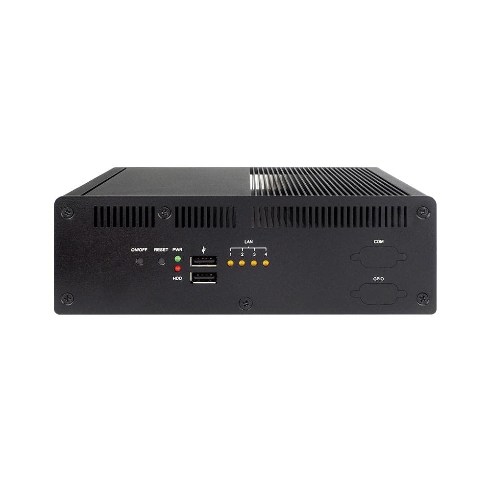JETWAY HBFDF731T2-3965-B FANLESS Mini PC W/Intel KABY Lake-U CELERON 3965U, Quad Intel LAN, TPM 2.0