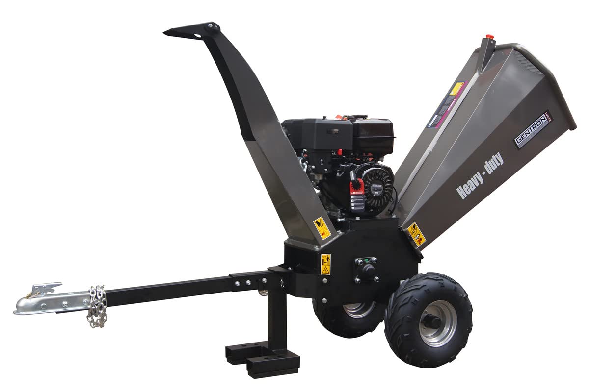 Gentron GWC8420 Wood Chippers, Shredders, & Mulchers, Black