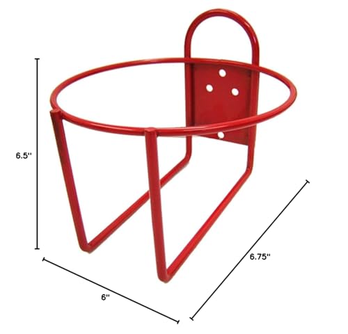 TCD Parts - Wall Rack for 1 Gallon Bottle (Red)
