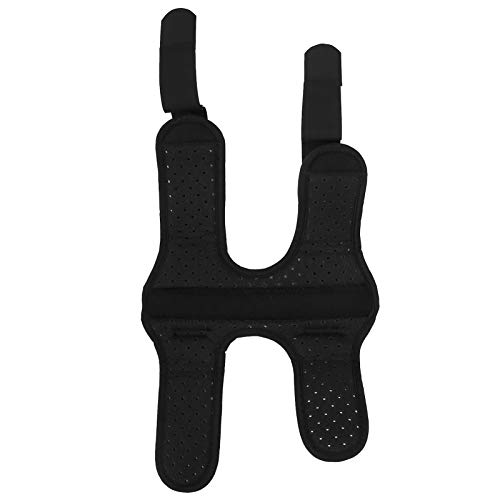 Ymiko Drop Foot Support Brace, Adjustable Heel Calf Stretcher Drop Foot Support Brace Plantar Orthotic Night Splint Breathable Foot Brace Splint
