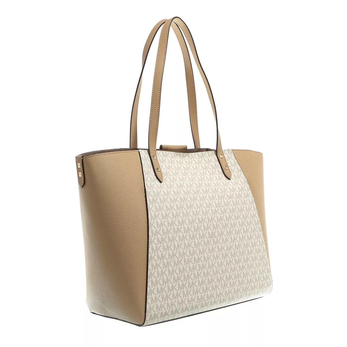 Michael Kors Karlie Large Tote Vanilla Multi One Size