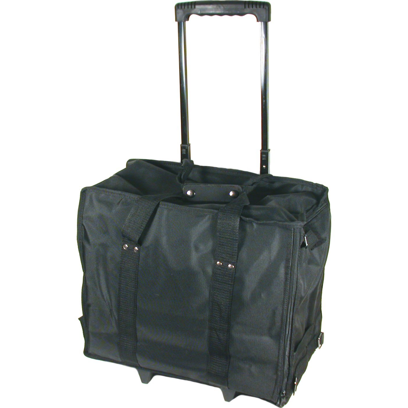 Jewelry Display Carrying Case Rolling With Trays New