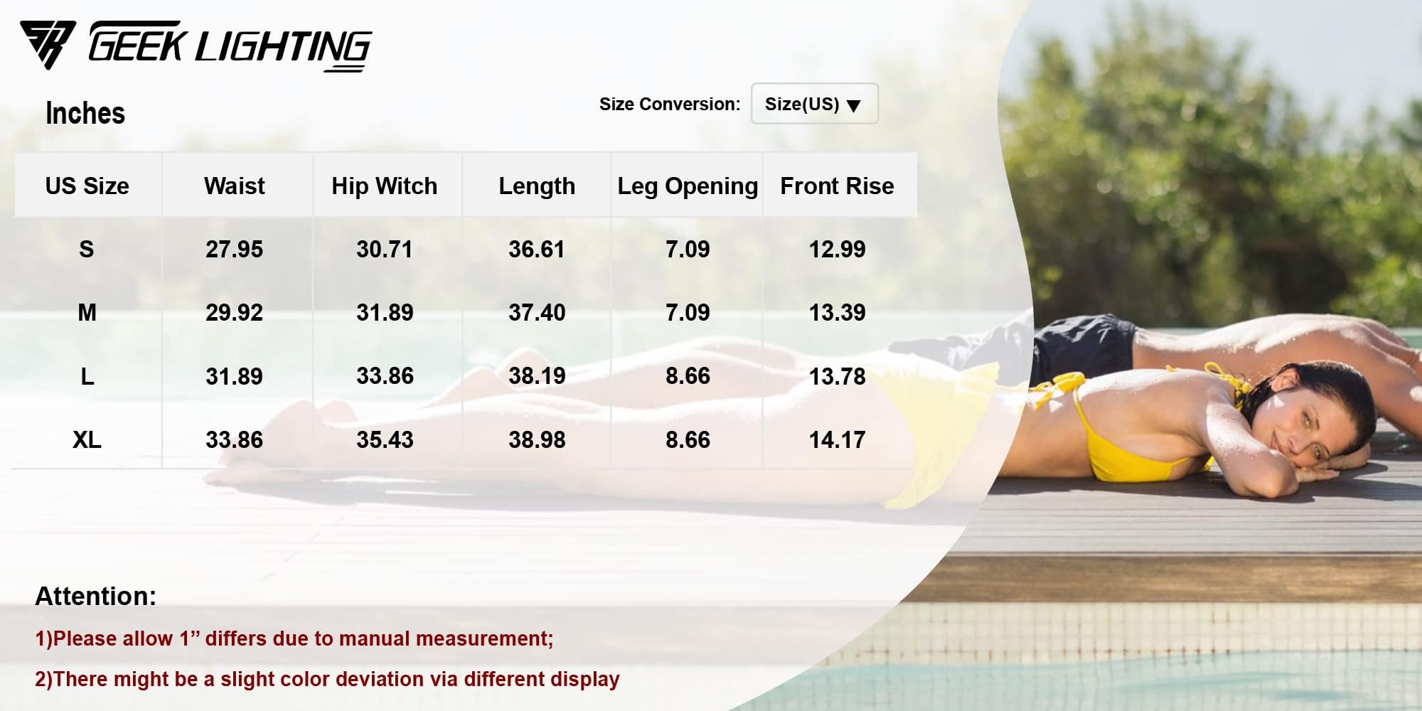 GEEK LIGHTING Swim Pants for Women Surfing Leggings SPF Swimming Tights Rash Guard Water Wetsuit Dive Kayaking Pants Blue Small