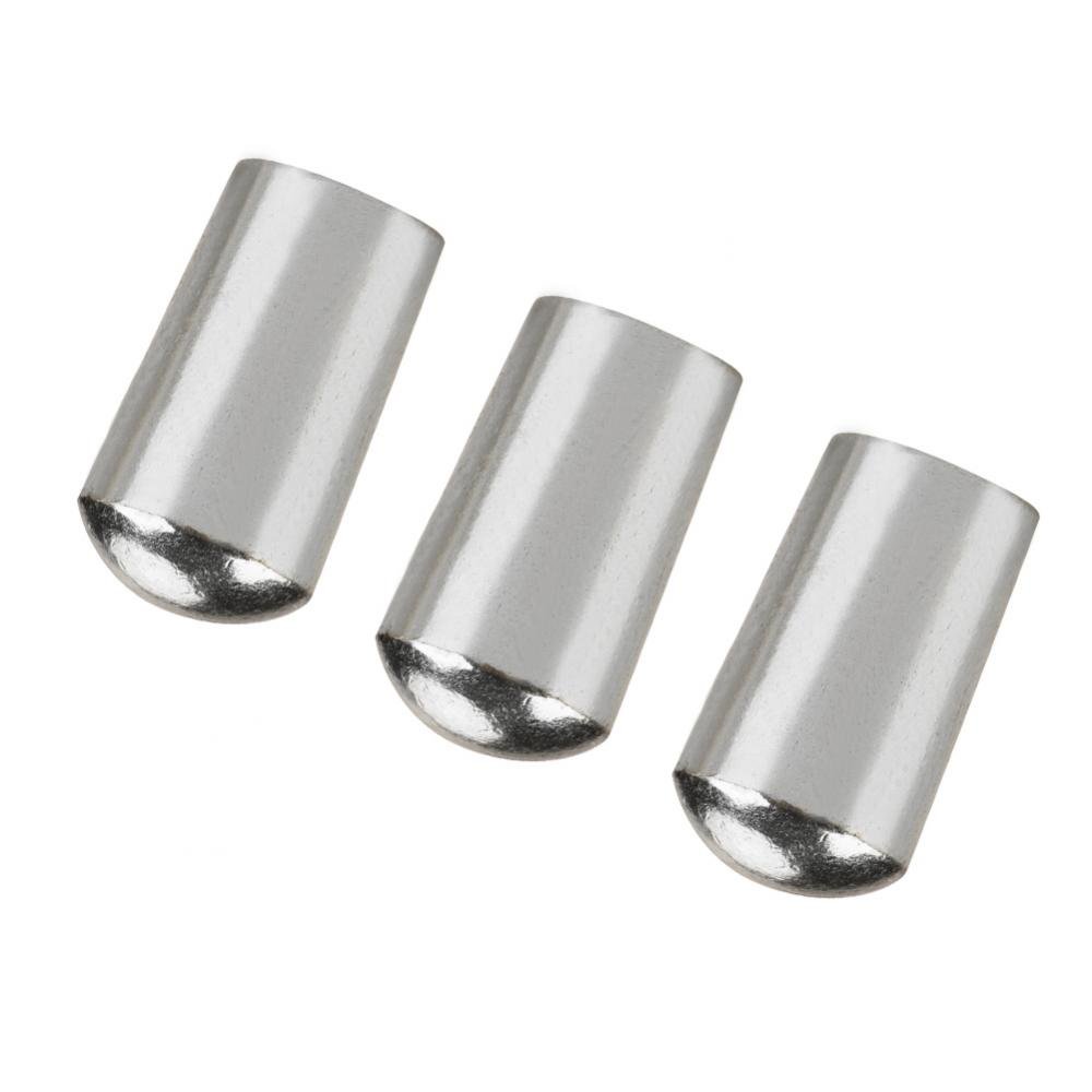 Guitar Switch Knob,Guitar Pickup Switch Tip, Guitar Toggle Switch Selector 3Pcs Copper 3 Way Toggle Switch Knob Tip for LP EPI Electric Guitar Accessory(3.5mm Silver)