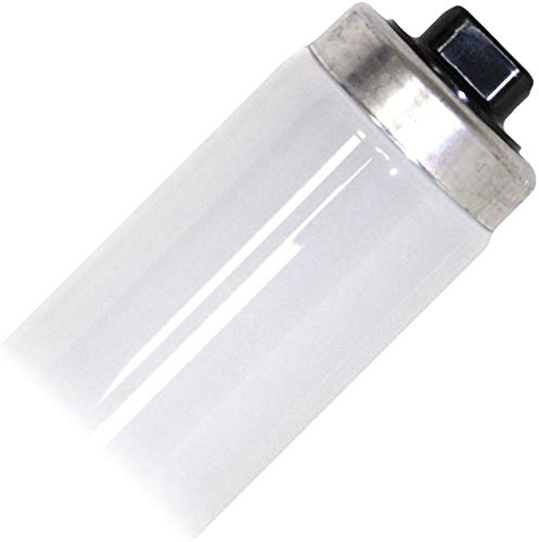 GE 12 Pieces 10204 F18T12/CW/HO 30 Watt 4100K RDC (R17d) Base T12 High Output Fluorescent Light Bulb Cool White
