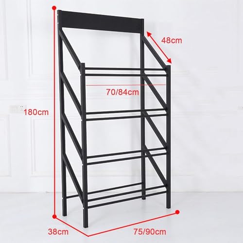RKUVPAE Washing Hand Basin Display Rack, Free Standing Commercial Kitchen Sink Sample Stand, Utility Double Slot Sink Storage Shelves with Wheels for Home