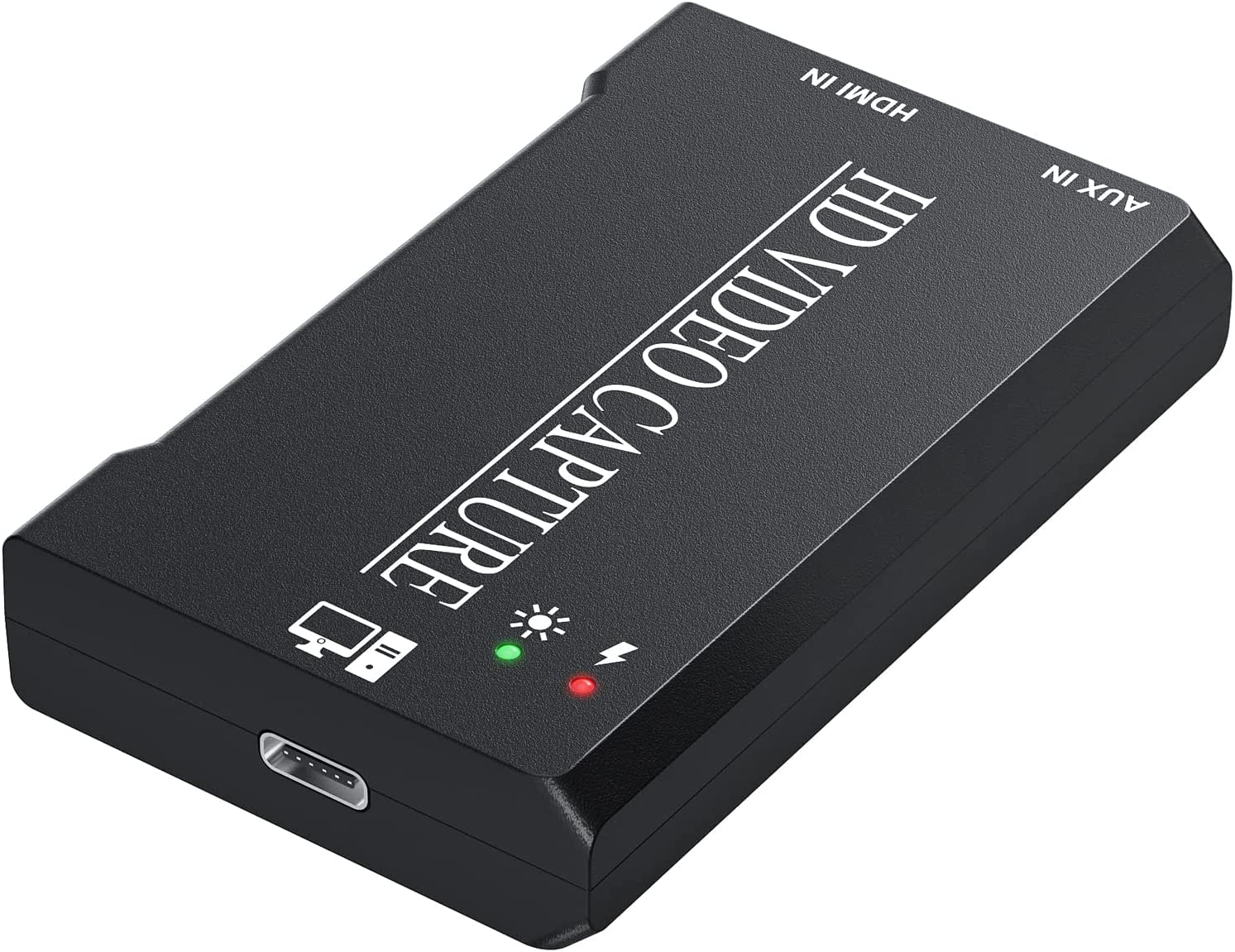 Rybozen 4K HDMI Video Capture Card Video Capture Device HDMI to USB 2.0 for Windows Linux Mac OS Gaming 1080P Capture Card Compatible with PS3/4, Xbox One