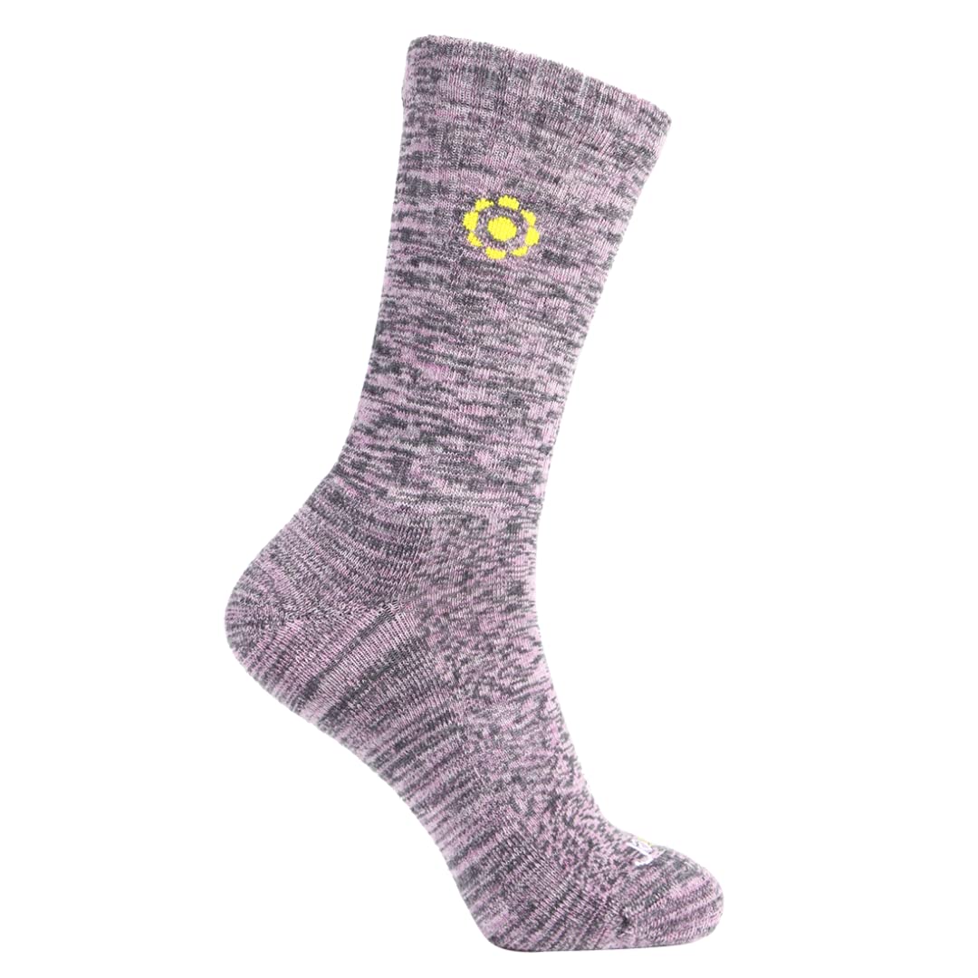 ja vie JAVIE 86% Merino Wool Ultra Soft Cushioned Lightweight Crew Socks for Men & Women