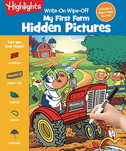 Write-On Wipe-Off My First Farm Hidden Pictures (Write-On Wipe-Off My First Activity Books)