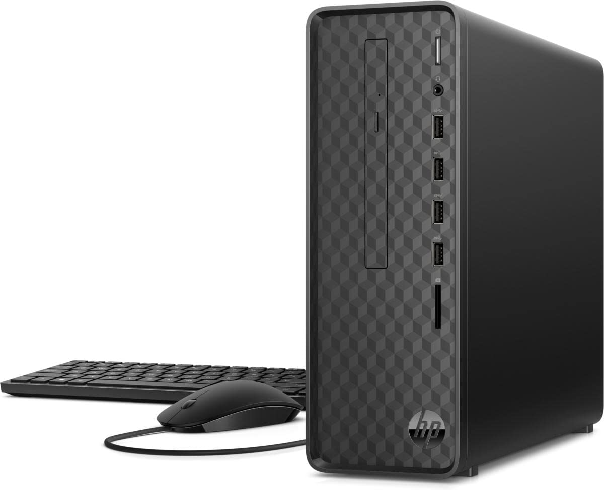 HP S01-pF1048xt Slim Desktop Intel Core i5-10400 2.9GHz 16GB 1TB HDD + 256GB SSD Windows 10 (Renewed)