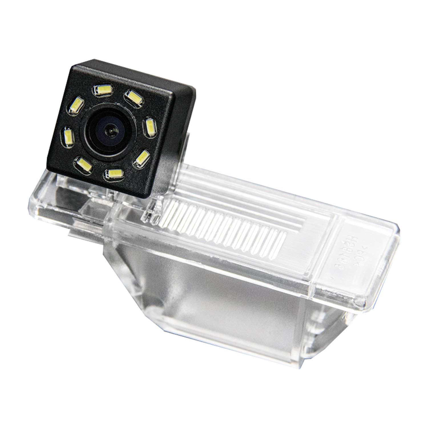 HD 720p Rear View Back Up Reverse Parking Camera in License Plate Waterproof Night Version (NTSC) for Nissan Kicks Geniss/Sunny/Qashqai/X-Trail/Dualis/Navara/Juke 2006-2013
