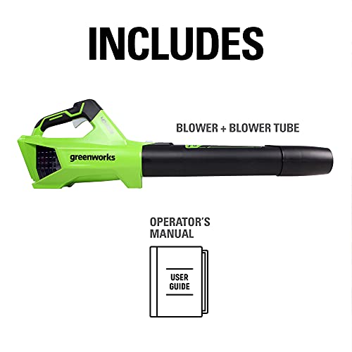 Greenworks 40V Axial Blower (120 MPH / 450 CFM), Tool Only