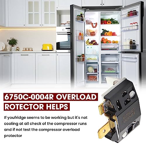 Seentech 6750C-0005P Refrigerator Overload Protector - Compatible with LG β Replaces: AP4439459 1357963 AH3529540 EA3529540 6750C-0004R PS3529540