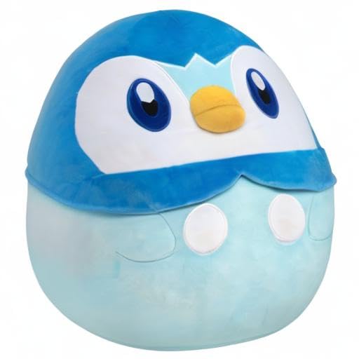 Squishmallows Pokemon Squad 10 Inch Ultrasoft Animal Collectible Pillow, Official KellyToy (Blue)