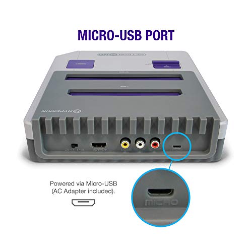 Hyperkin RetroN 2 HD Gaming Console for NES/Super NES/Super Famicom (Gray)