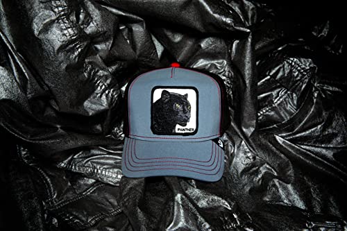 Goorin Bros. The Farm Reflective Capsule Adjustable Mesh Back Trucker Hat, Panther Nights, One Size