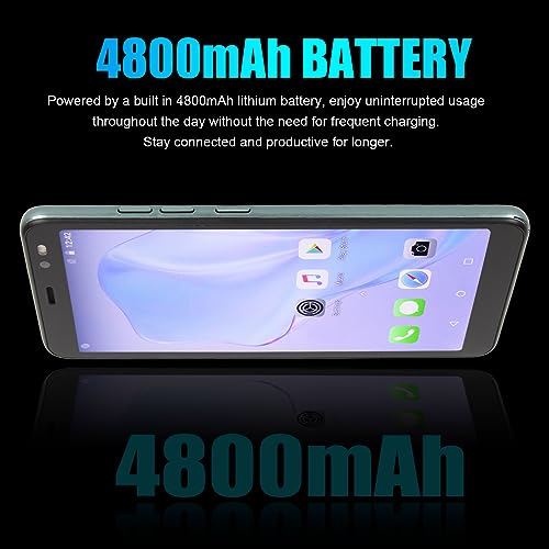 Yunseity Ultra Slim Unlocked Smartphone, Mate50 5.45 Inch 1080 * 2320 Full Screen Cellphone, for Android12 Mobile Phone 4GB RAM 32GB ROM 5MP 8MP Cameras, MTK6580M CPU, 4800Mah Battery (Green)