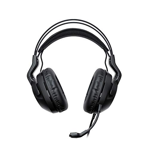 ROCCAT Pyro Mechanical Gaming Keyboard with RGB Lightning, Black (ROC-12-622) Burst Pro Lightweight Optical Gaming Mouse & ROCCAT Elo 7.1 USB Wired Surround Sound PC Gaming Headset