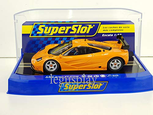 Slot Car Scalextric Superslot H4102 Compatible McLaren F1 GTR Papaya Orange
