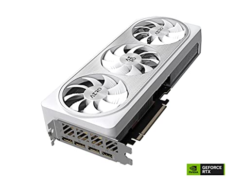 GIGABYTE GeForce RTX 4070 Ti AERO OC V2 12G Graphics Card, 3X WINDFORCE Fans, 12GB 192-bit GDDR6X, GV-N407TAERO OCV2-12GD Video Card