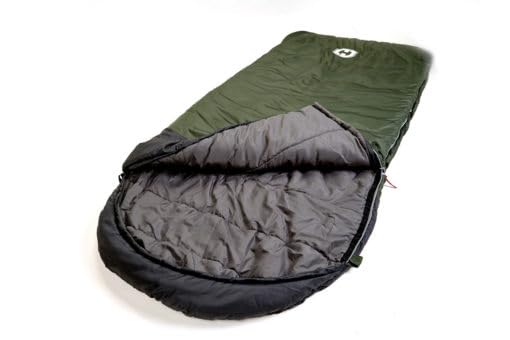 Hotcore Fatboy 400-3/4 Season Oversize Rectangular Sleeping Bag 93"x42" - Multi Season Lightweight Compact -7°F to-22°F (-22°C to -30°C)