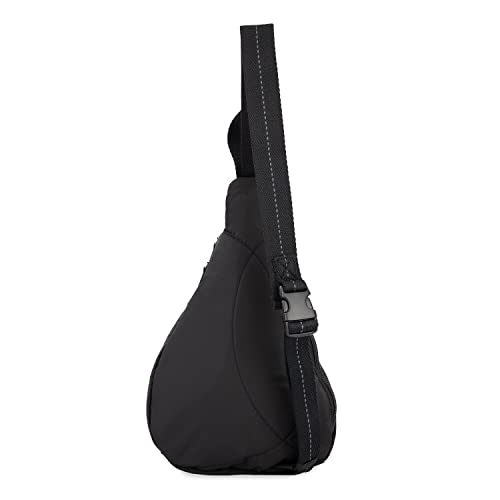 The Sak Esperato Medium Sling Backpack in Recycled Nylon, Black