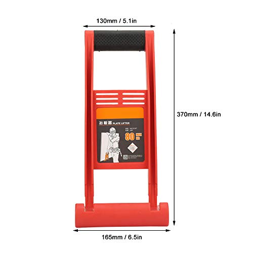 YWBL-WH Lifting Board Tool Drywall Carrying Tool 80Kg Plywood Panel Carrier Sheetrock Drywall Carrier for Lifting up Glass Board Plasterboard Wood, Hand Tools & Accessories