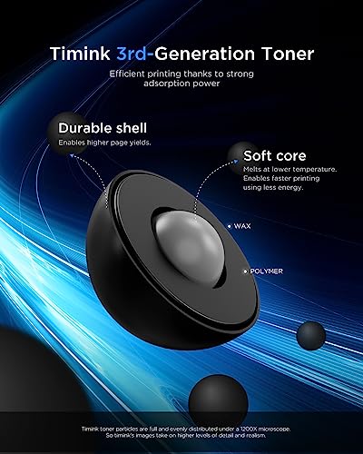 Timink TN660 Compatible Toner Cartridge Replacement for Brother TN660 TN-660 TN 660 TN630, Compatible with HL-L2300D HL-L2380DW HL-L2320D DCP-L2540DW MFC-L2700DW MFC-L2685DW Printer (2 Black Toner)