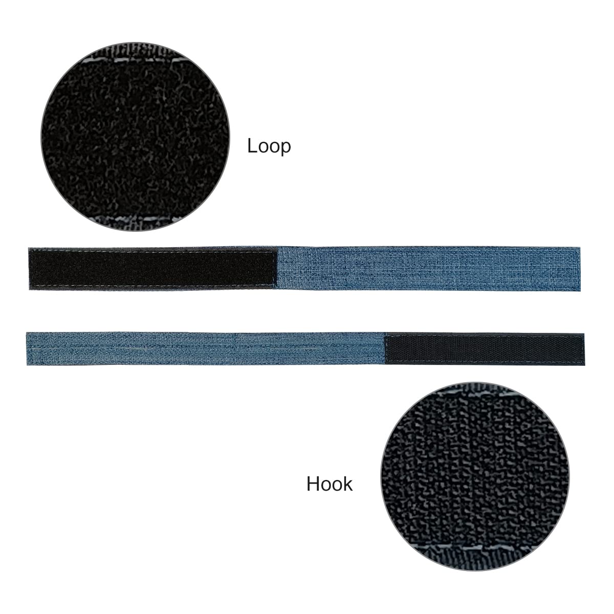 MASTERS OF COVERS Velcro Straps Sofa Cover Accessories Specialized for Friheten Sofa Bed Cover-Navy Blue