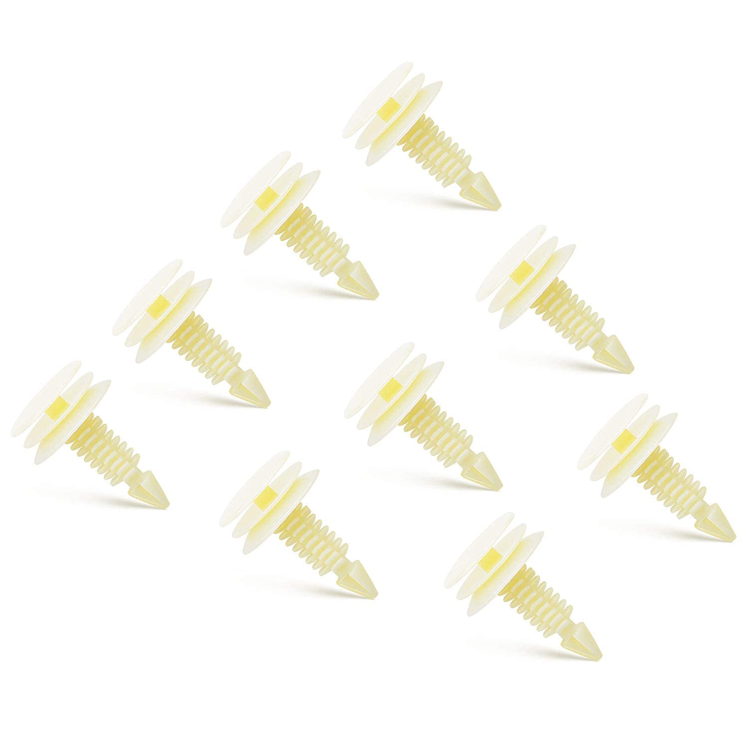 GOOACC 25 Front Door Trim Panel Retainers Clips Replaces for GM 10153057 Chevy Buick GMC Jimmy Pontiac Grand Prix 8mm Hole - 25pcs